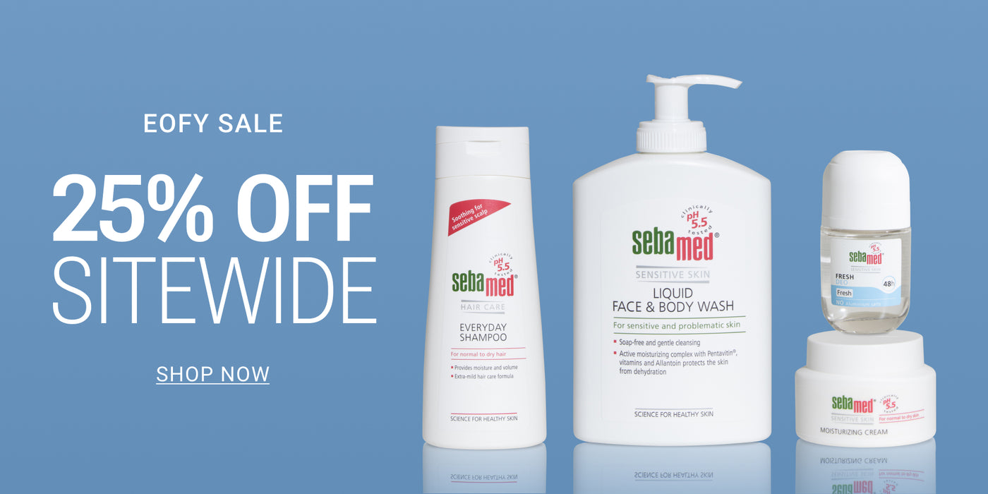 Sebamed. Intensive care for sensitive, dry or allergy-prone skin.